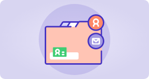 Adresár – História e-mailov - iDoklad